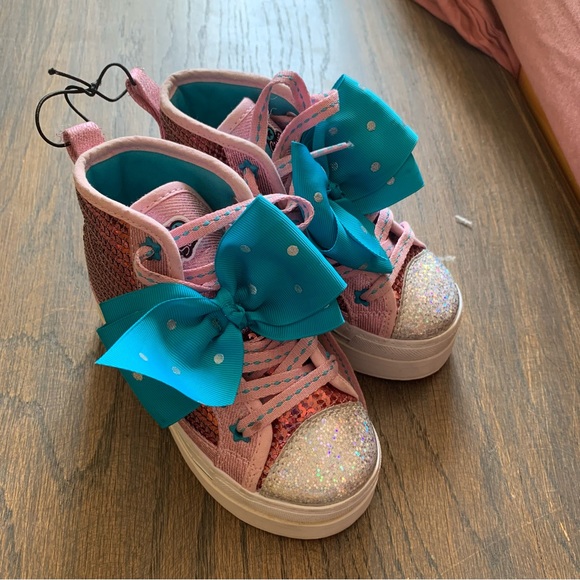 JoJo Siwa | Shoes | Jojo Siwa Sparkly Platform Shoes | Poshmark